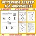 10 Printable Missing Letters Worksheets, Uppercase & Lowercase Letters ...