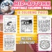 Mid-autumn Festival Coloring Pages, Printable Moon Festival Coloring ...