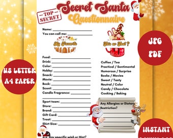 Secret Santa Gift Exchange Holiday Party Gift Exchange Christmas Gift ...