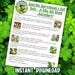 Liam the Leprechaun’s Lost Gold– A Fun St. Patrick’s Day Left Right ...