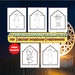 Ramadan and Eid Coloring Pages Printable Digital Download File, Kids ...