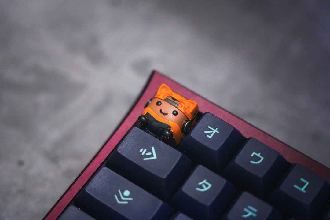 Raze Custom Keycap Cute Valorant Cat Neko Artisan Keycaps - Etsy UK