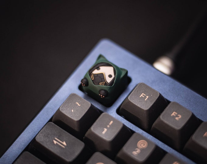 Viper Artisan Keycaps, Valorant Inspired, Custom 3d Printed Handpainted ...