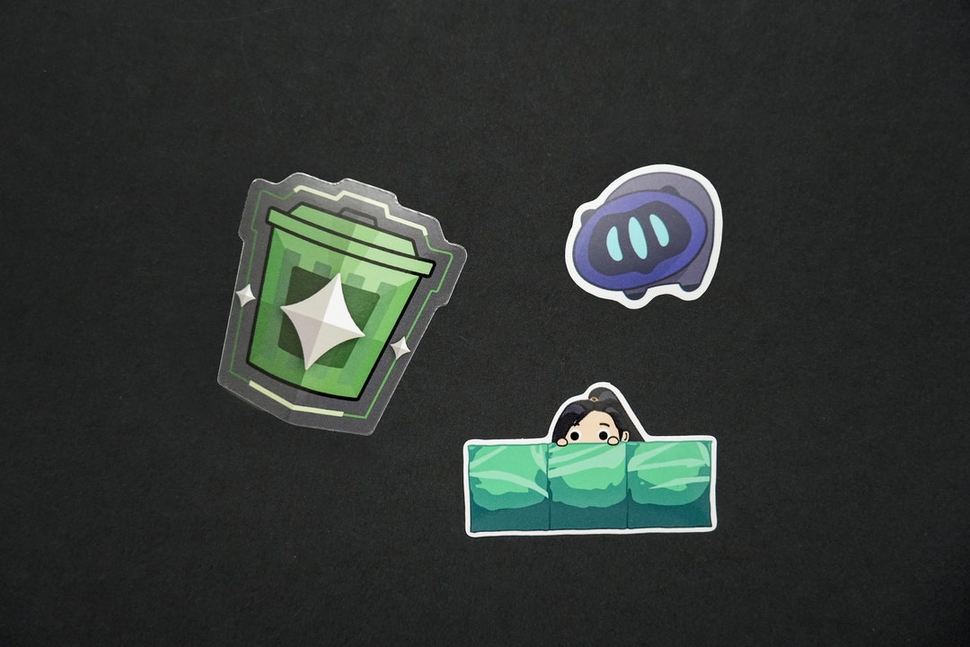 Valorant Stickers, Die-cut Waterproof Vinyl Pvc, Sad Hamster Omen, Sage ...