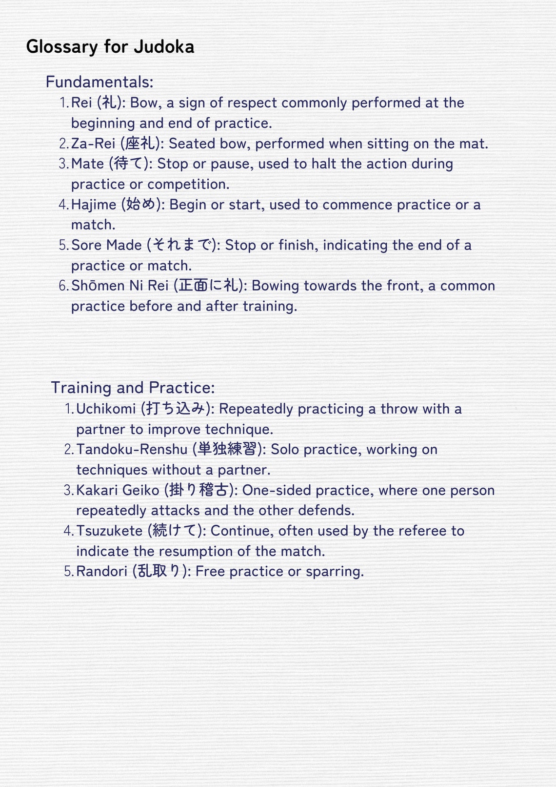 Judo/bjj Training Journal and Plan - Etsy