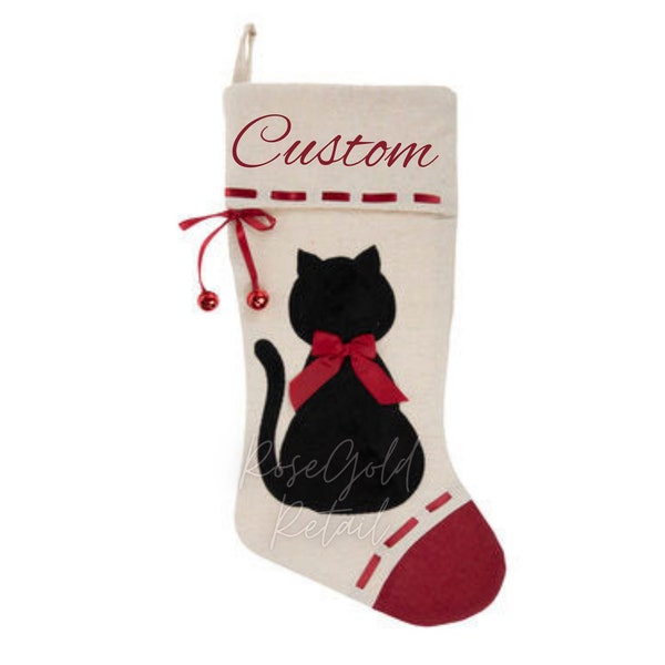 Cat Stocking - Etsy