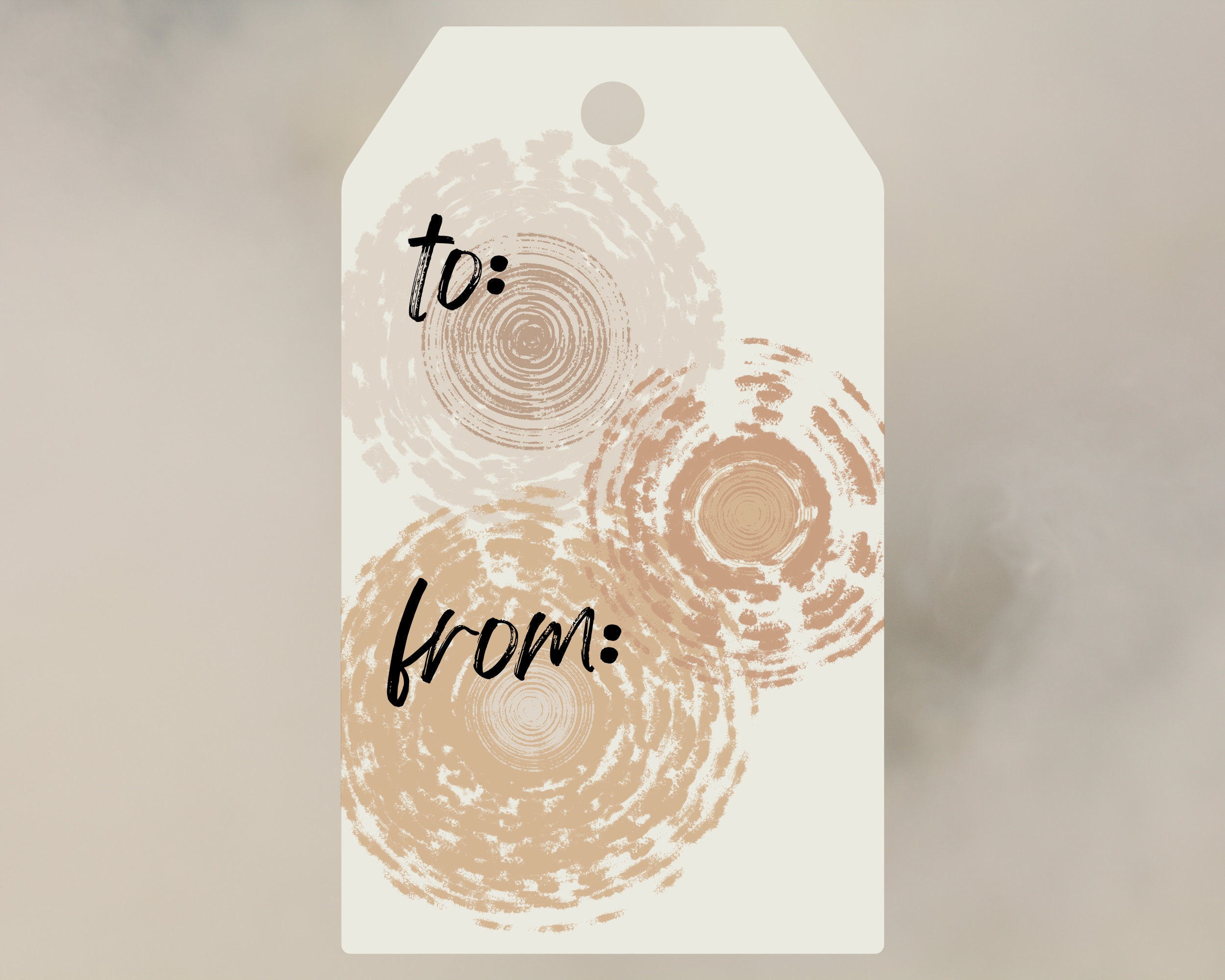 To From Gift Tags | Printable Gift Tags | DIY Instant Download | Custom ...