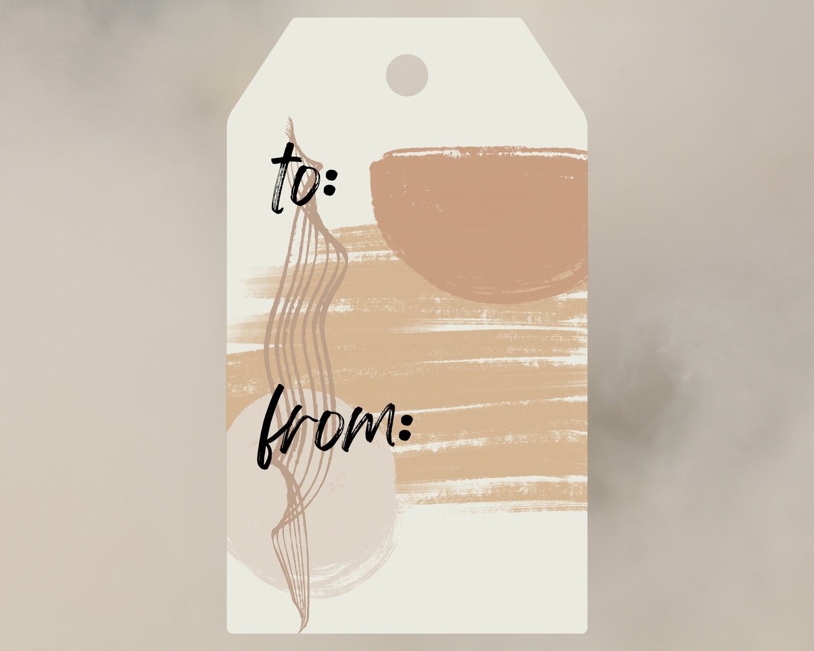 To From Gift Tags Printable Gift Tags DIY Instant Download Custom Tags ...