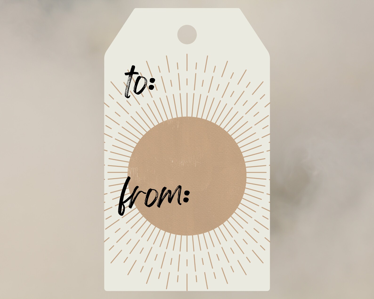 To From Gift Tags Printable Gift Tags DIY Instant Download Custom Tags ...