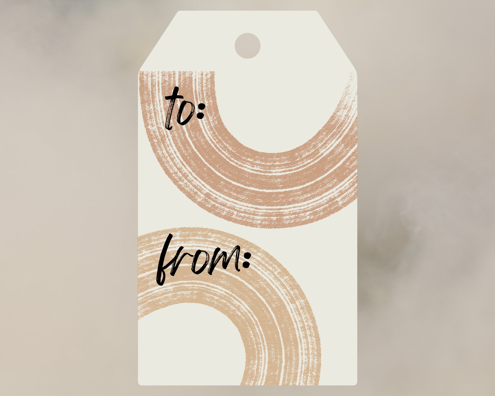 To From Gift Tags Printable Gift Tags DIY Instant Download Custom Tags ...