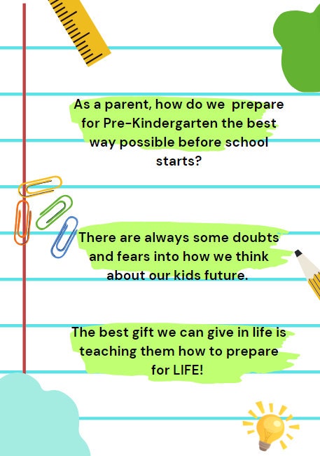 Preschool Readiness Checklist, is My Child Ready for Pre-k?, Child ...