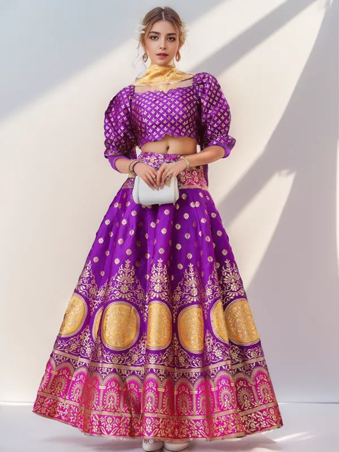 Bollywood Style Lehenga Choli, Beautiful Indian Dress, Wedding Outfit ...