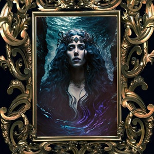 Styx, Greek Goddess of Oaths Wall Art, Underworld River Styx Art Print ...