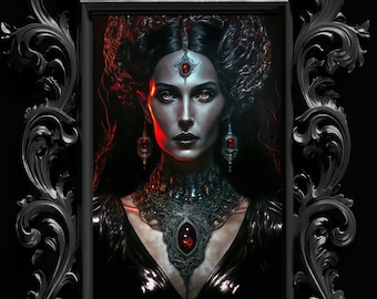 Demon Goddess Art - Etsy