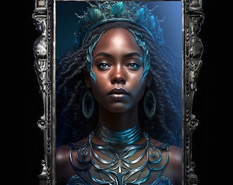 Melinoe, Greek Goddess of Nightmares and Madness Wall Art, Melinoë Art Print, Ghosts Goddess ...