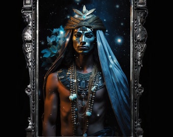 Kostroma, Slavic Goddess of Fertility Art Print, Flaming Goddess of the ...