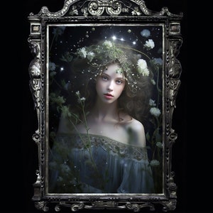 Hebe - Greek Goddess of Youth Wall Art, Love Goddess Poster, Beautiful ...