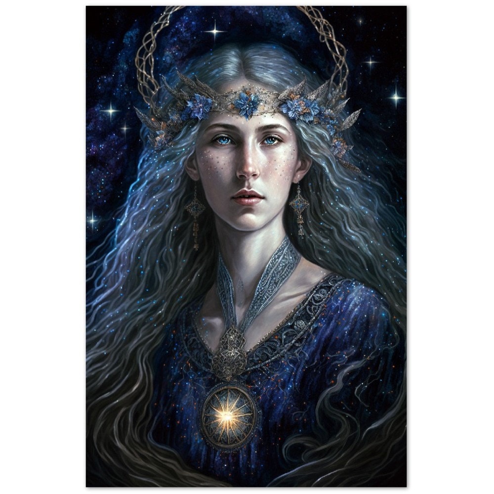 Arianrhod, Celtic Goddess of Fertility and Fate Art, Arianrhod Art ...