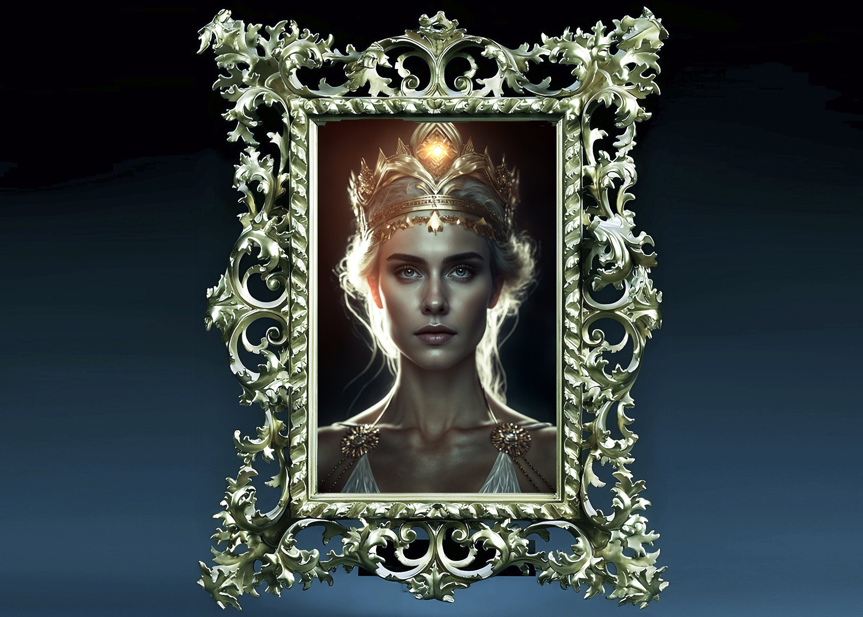 Daena Zoroastrian Goddess of Insight and Revelation Print - Etsy