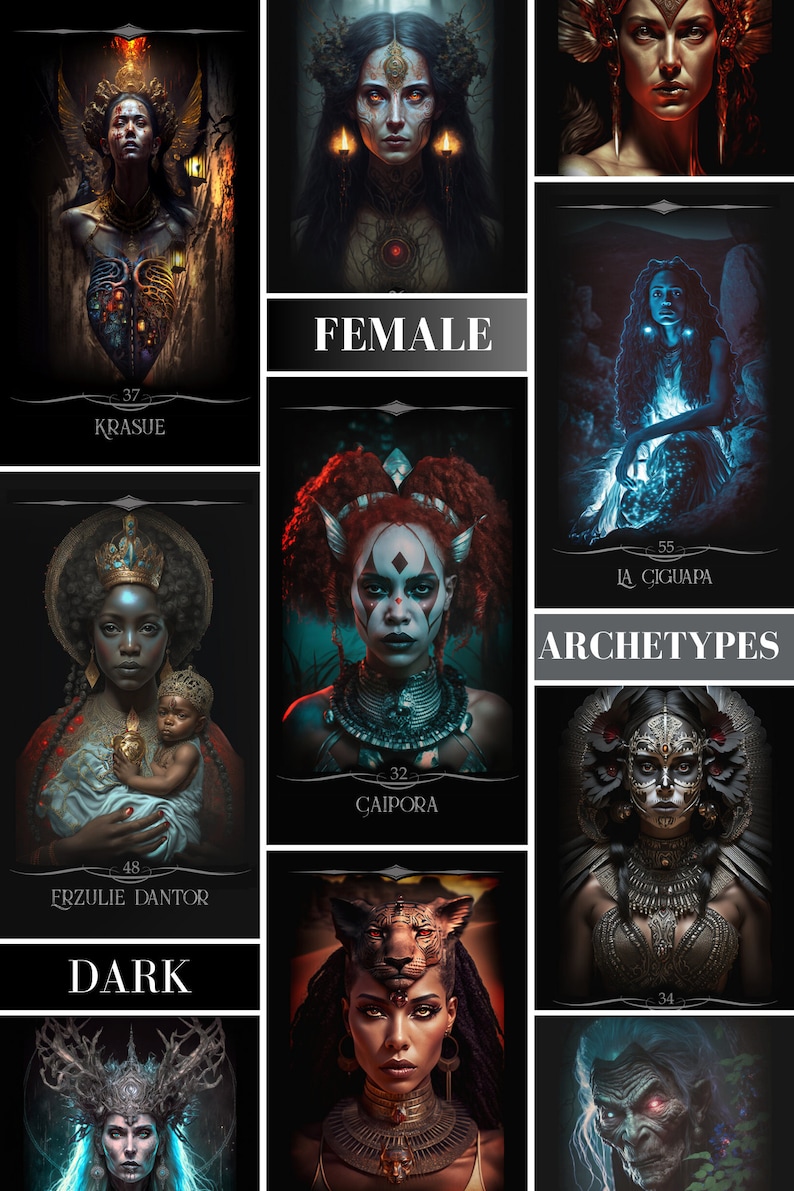 Futakuchi-onna Japanese Female Yokai Wall Art Yokai Poster - Etsy