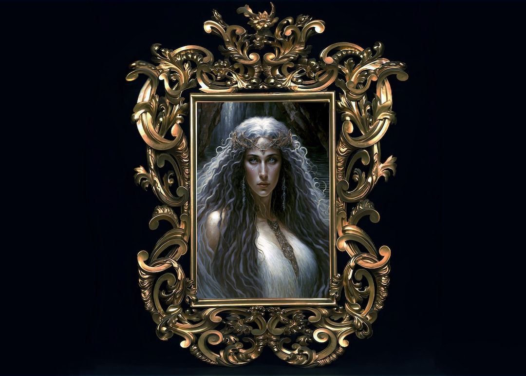 Lethe, Greek Goddess of Oblivion Wall Art, River Lethe Art Print ...