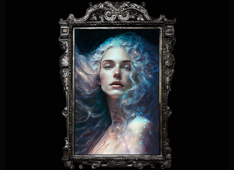 Barbelo Gnostic Goddess of Creation and Transcendence Art - Etsy