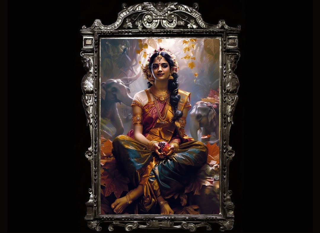 Bhumi - Hindu Goddess of Nature, Personification of the Earth, Prithvi ...