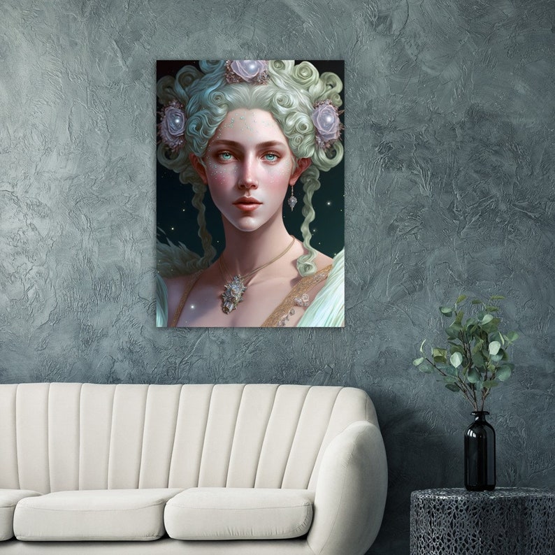 Aphrodite Greek Goddess Wall Art Mythical Goddess of Beauty - Etsy