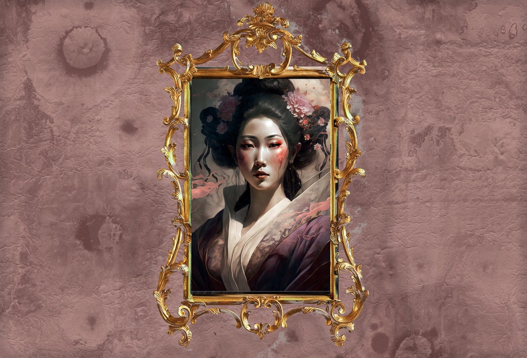 Feng Po Po, Chinese Goddess of the Wind Wall Art, Feng Po Po Art Print ...