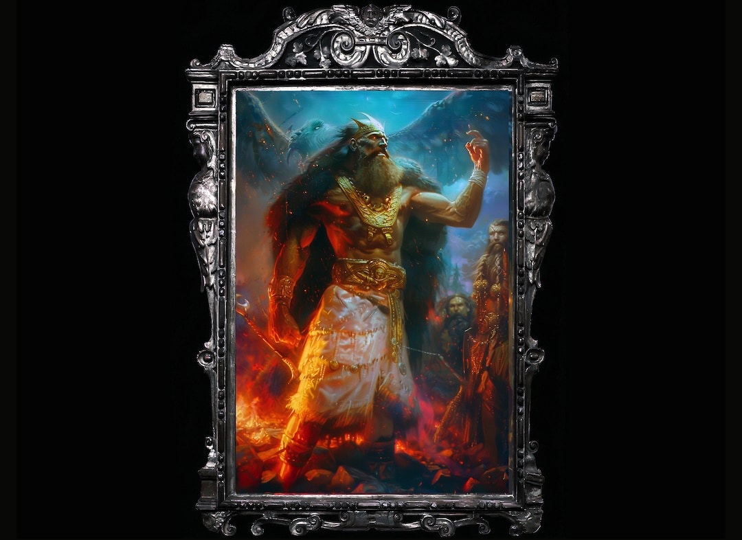 Chernobog - Slavic God of Darkness and Evil, Czech God Černoboh ...