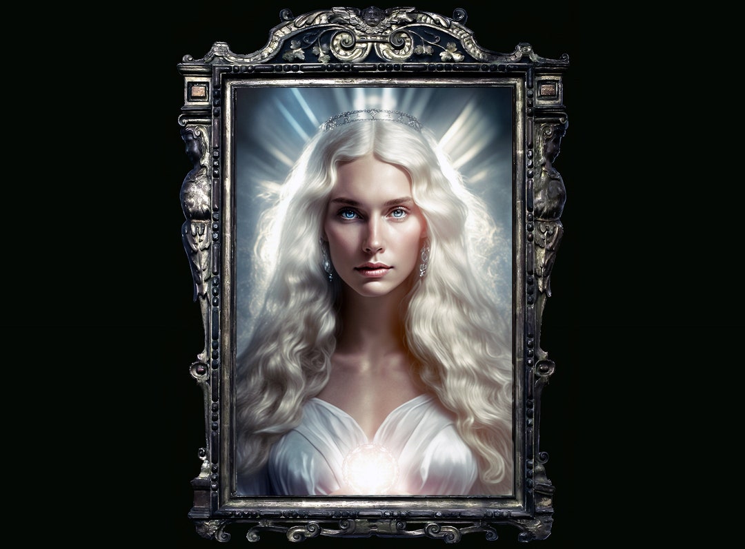 Aphrodite, Greek Goddess Wall Art, Mythical Goddess of Beauty Art Print ...