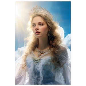 Hemera - Greek Goddess of Day Wall Art, Love Goddess Poster, Beautiful ...