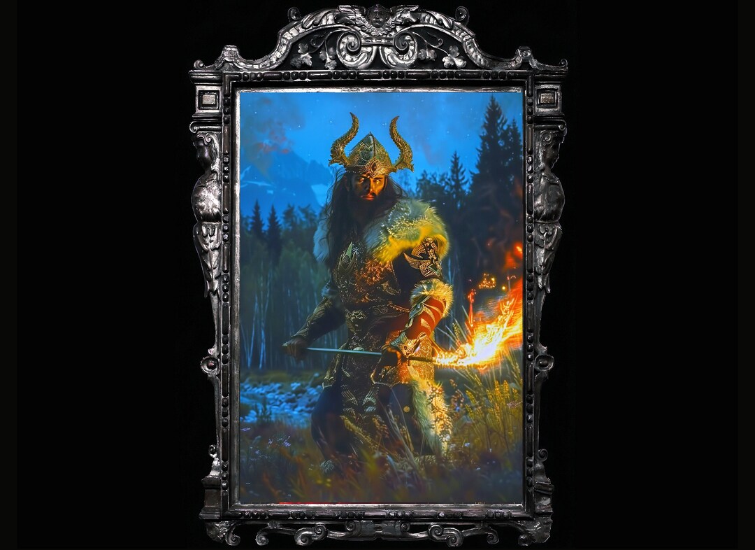 Svarozhits - Slavic God of Fire, Son of Svarog, Czech God Radegast ...