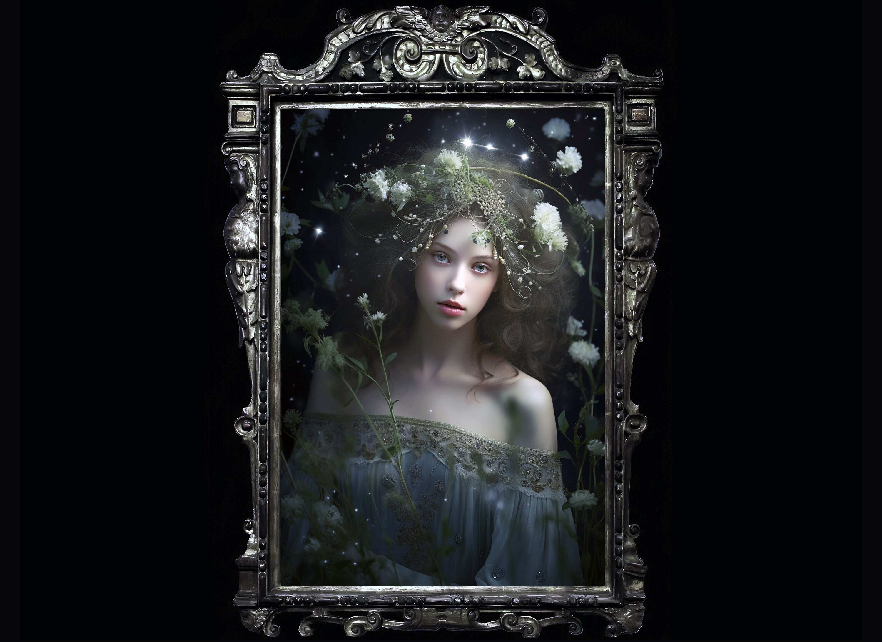 Hebe - Greek Goddess of Youth Wall Art, Love Goddess Poster, Beautiful ...