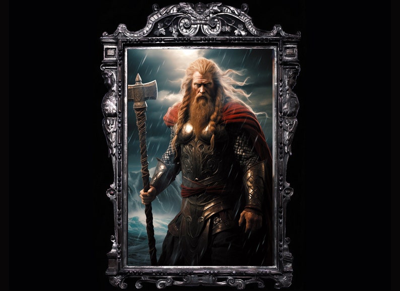 Thor Norse God of Thunder and Strength, Marvel Universe, Mighty Viking ...