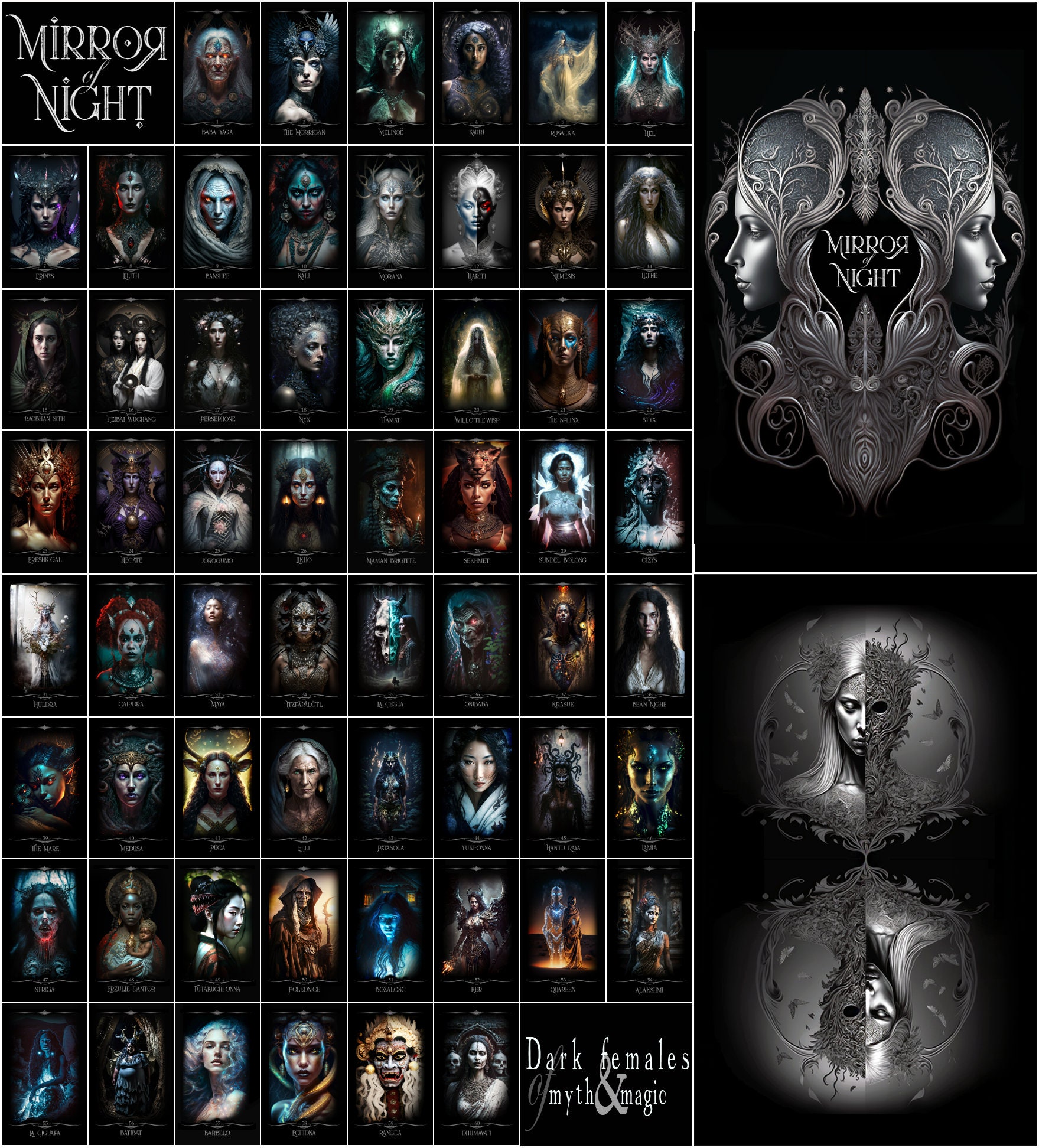 Jorogumo Japanese Female Yokai Wall Art Yokai Poster - Etsy