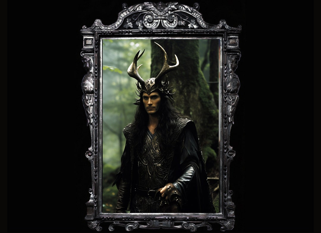 Loki - Norse Trickster God, Nordic Poster, Cunning Viking Deity, Norse ...