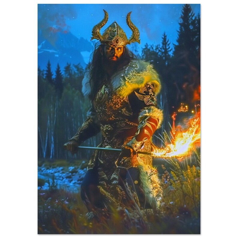Svarozhits - Slavic God of Fire, Son of Svarog, Czech God Radegast ...
