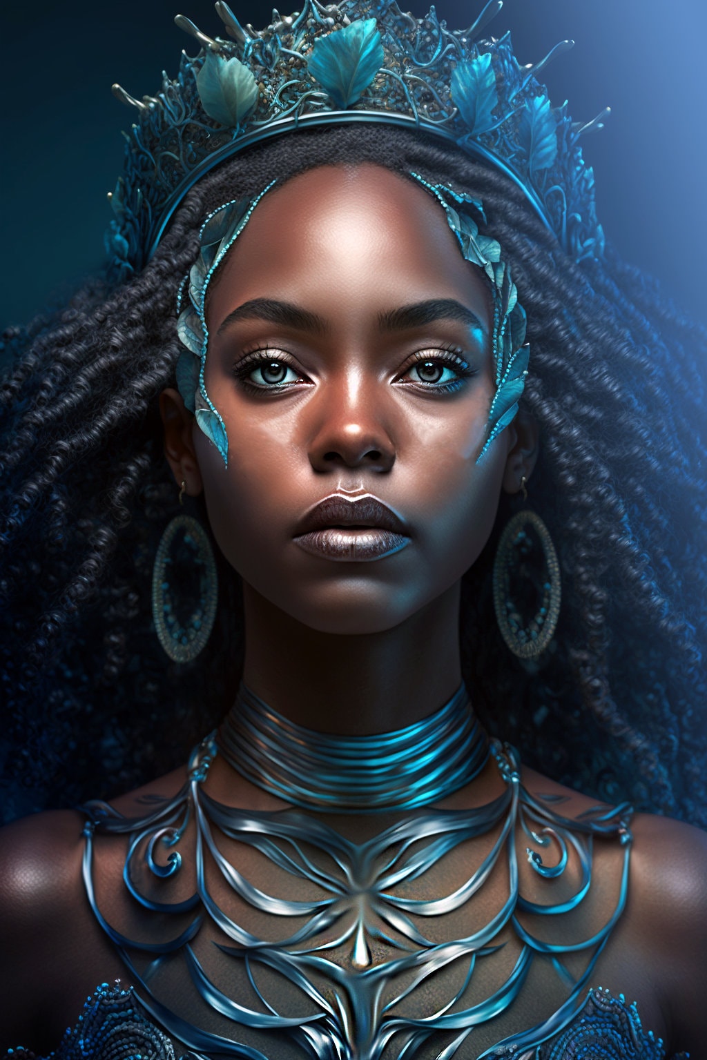 Ocean Goddesses Set of 3 Prints - Yemaya, Tiamat, Sedna; Goddess of the ...