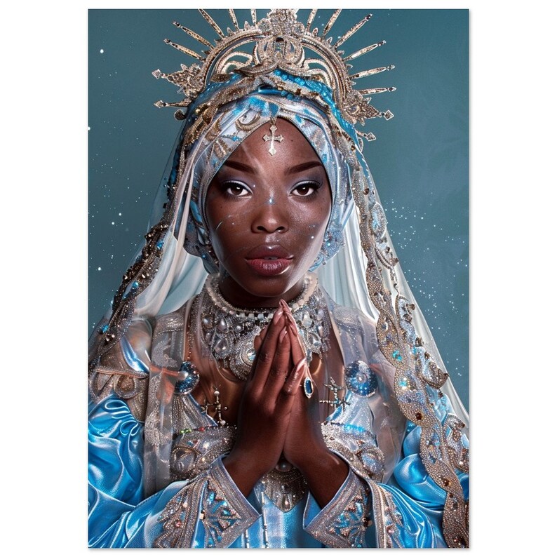 Erzulie Balianne - Voodoo Goddess of Love Wall Art, Voodoo Poster ...