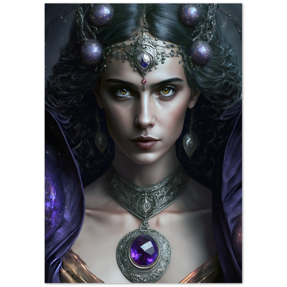 Hecate Greek Goddess of Magic and Witchcraft Wall Art - Etsy