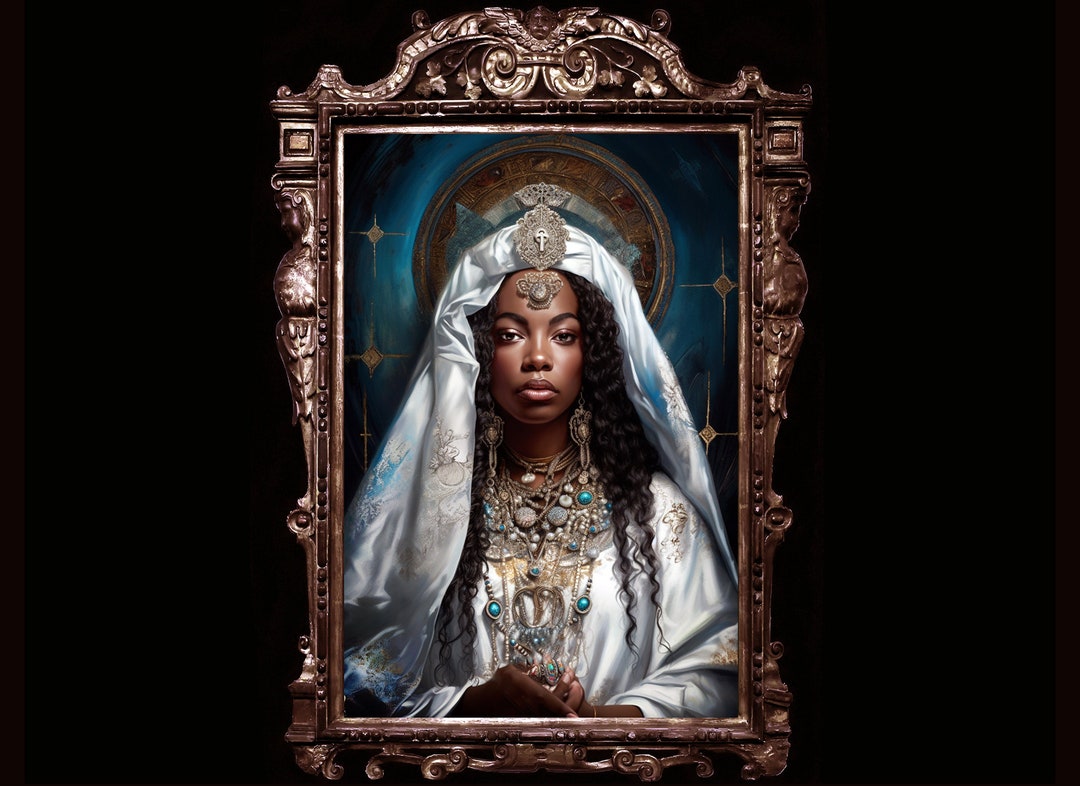 Erzulie Balianne - Voodoo Goddess of Love Wall Art, Voodoo Poster ...