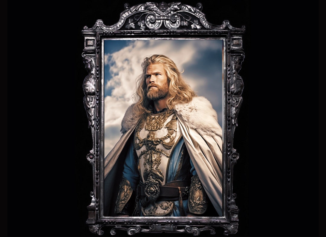 Baldr - Norse God of Wisdom and Knowledge, Norse Mythology Poster, Wise ...