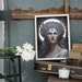 Selene Greek Goddess of the Moon Wall Art Mythical Goddess - Etsy