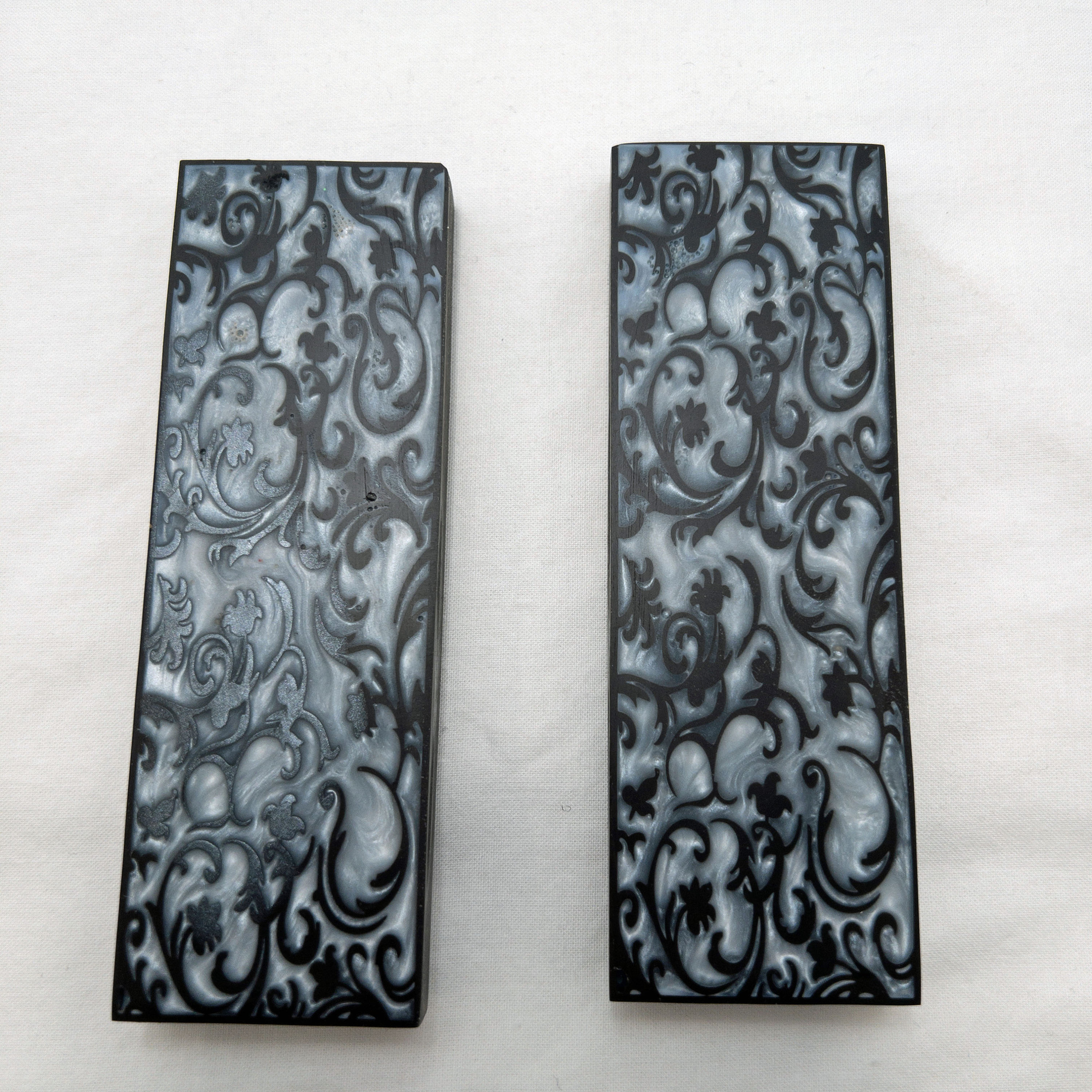 Knife Scale STL File for 3D Printer, Elegant Design, Digital & Instant ...