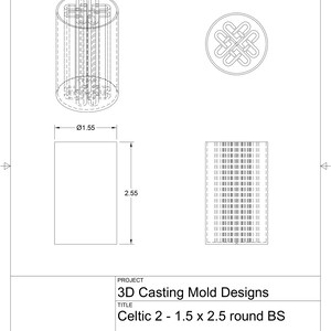 Bottle Stopper Celtic Knot 2 Design STL File for 3D Printer - Etsy