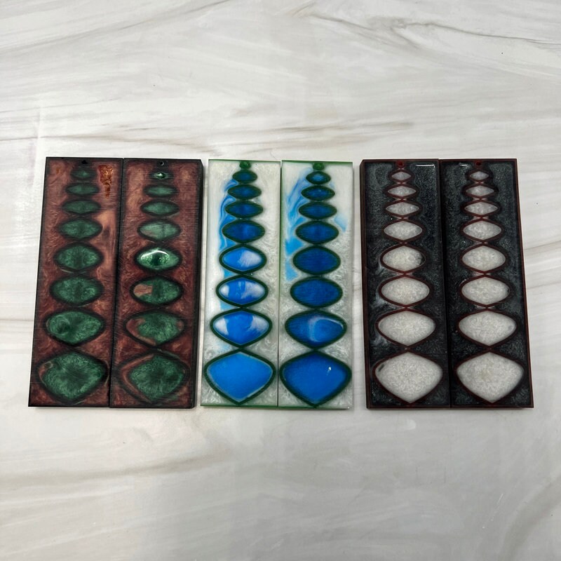 Knife Scale STL File for 3D Printer, Balanced Rocks Design, Digital ...