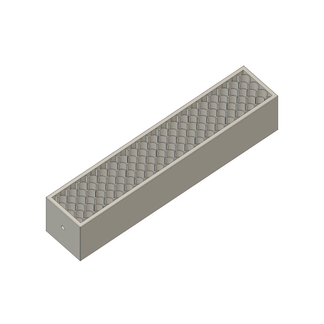 5 Inch Pen Blank, Scales Design, STL File for 3D Printer, Digital ...