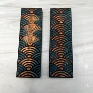 Knife Scale STL File for 3D Printer, Sunset Design, Digital & Instant ...