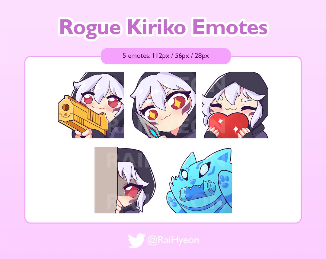 Overwatch Overwatch 2 Rogue Skin Kiriko Kamori Kitsune Emotes for ...